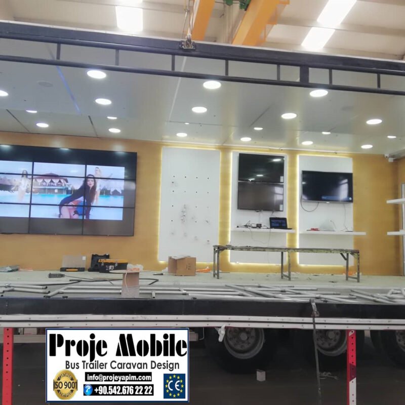 MOBILE SHOWROOM VEHICLE MANUFACTURING - Proje Mobile