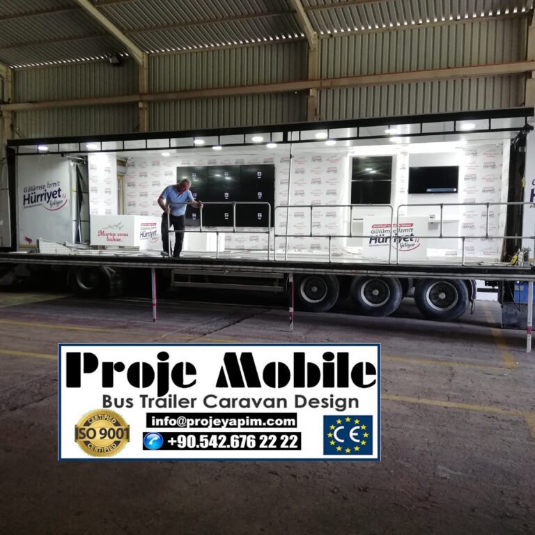 MOBILE SHOWROOM VEHICLE MANUFACTURING - Proje Mobile